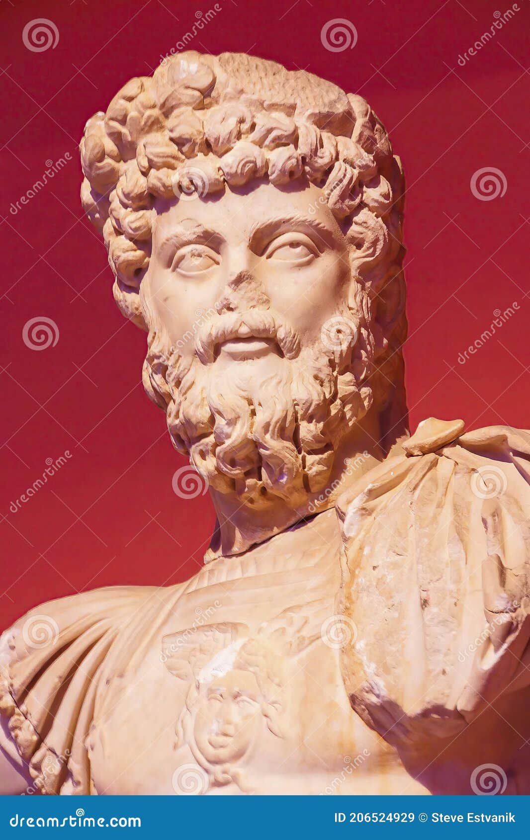 Emperor Hadrian Portrait Statue National Archaeological Museum A ...