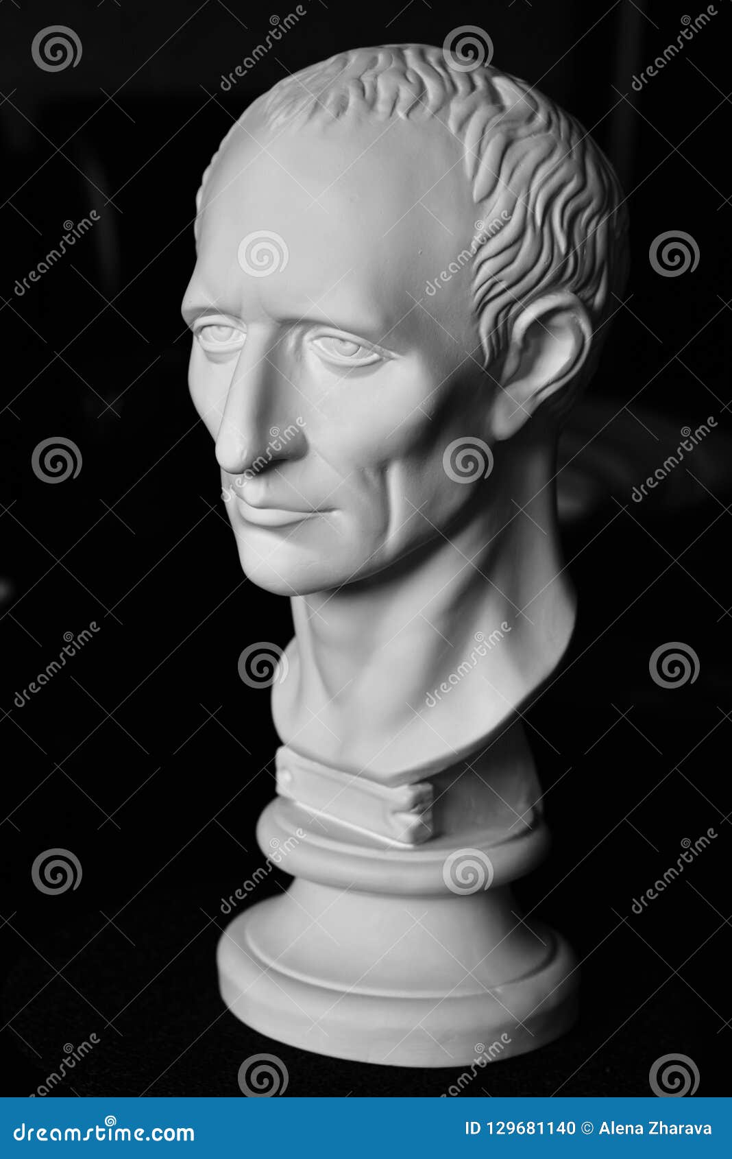 Roman Emperor Julius Caesar Stock Photo - Image of roman, caesar: 129681140