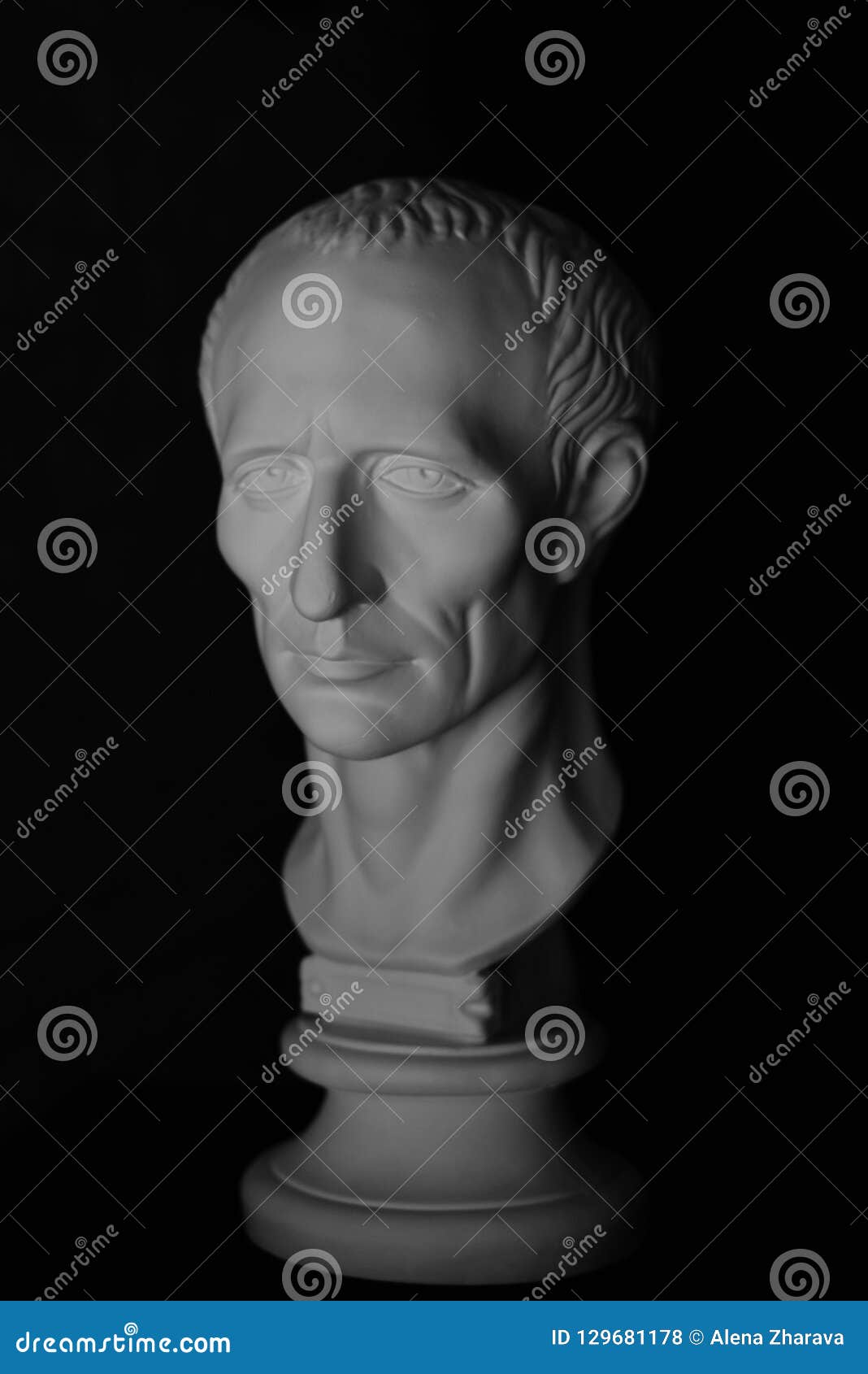 Roman Emperor Julius Caesar Stock Photo - Image of courageous, famous ...