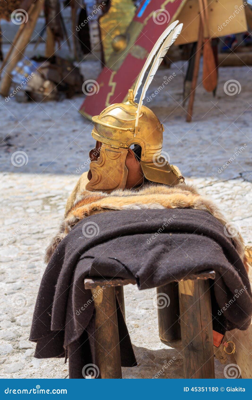 Roman Empire Helmet Stock Photo | CartoonDealer.com #45351180
