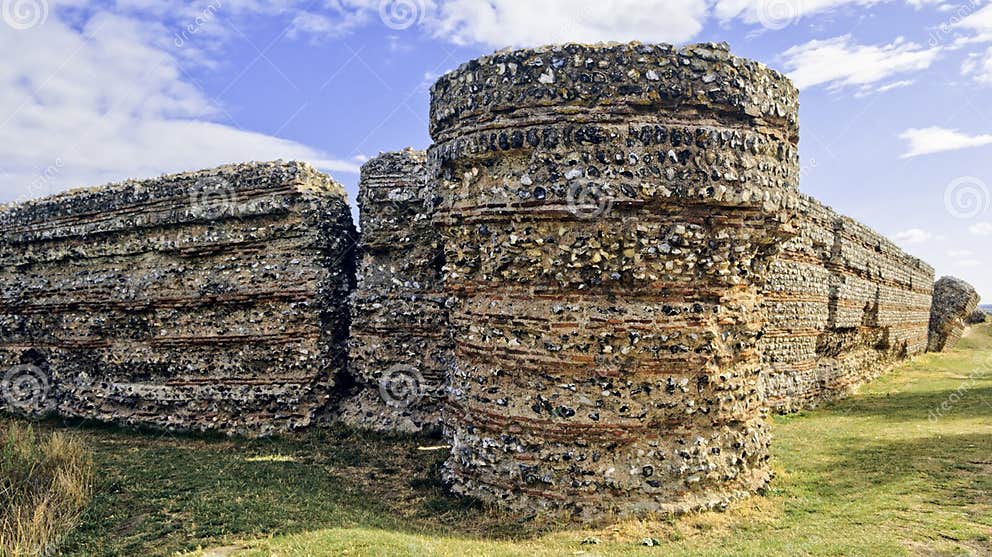 Roman fort stock image. Image of italian, burgh, park - 2512457