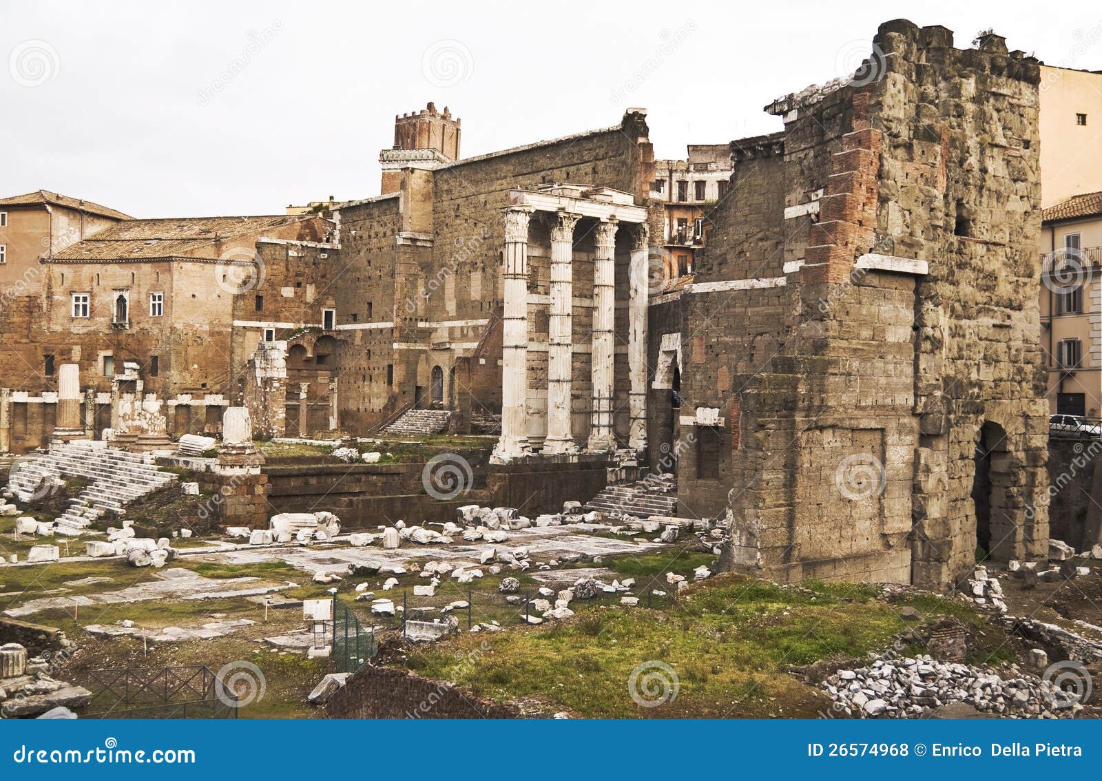 Roman Forum stock photo. Image of ruins, monumental, stone - 26574968
