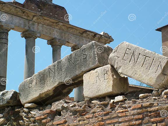 Roman Forum stock image. Image of forum, empire, destination - 67123