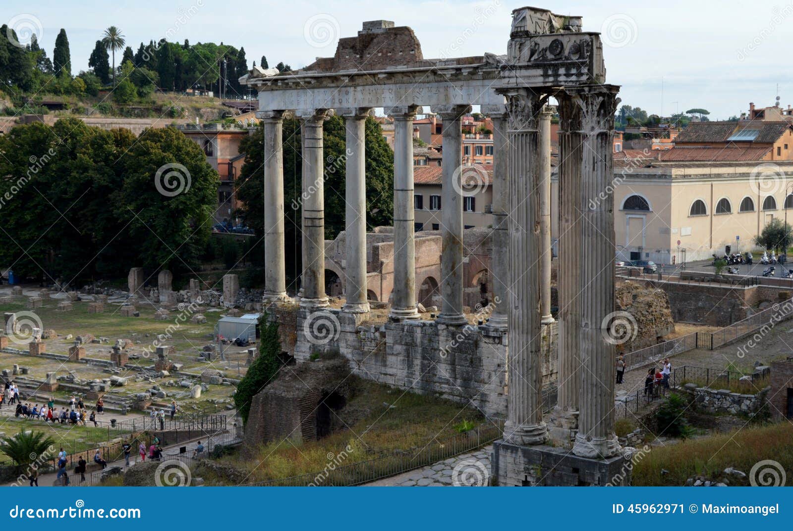 Roman Forum editorial photo. Image of forum, landscape - 45962971