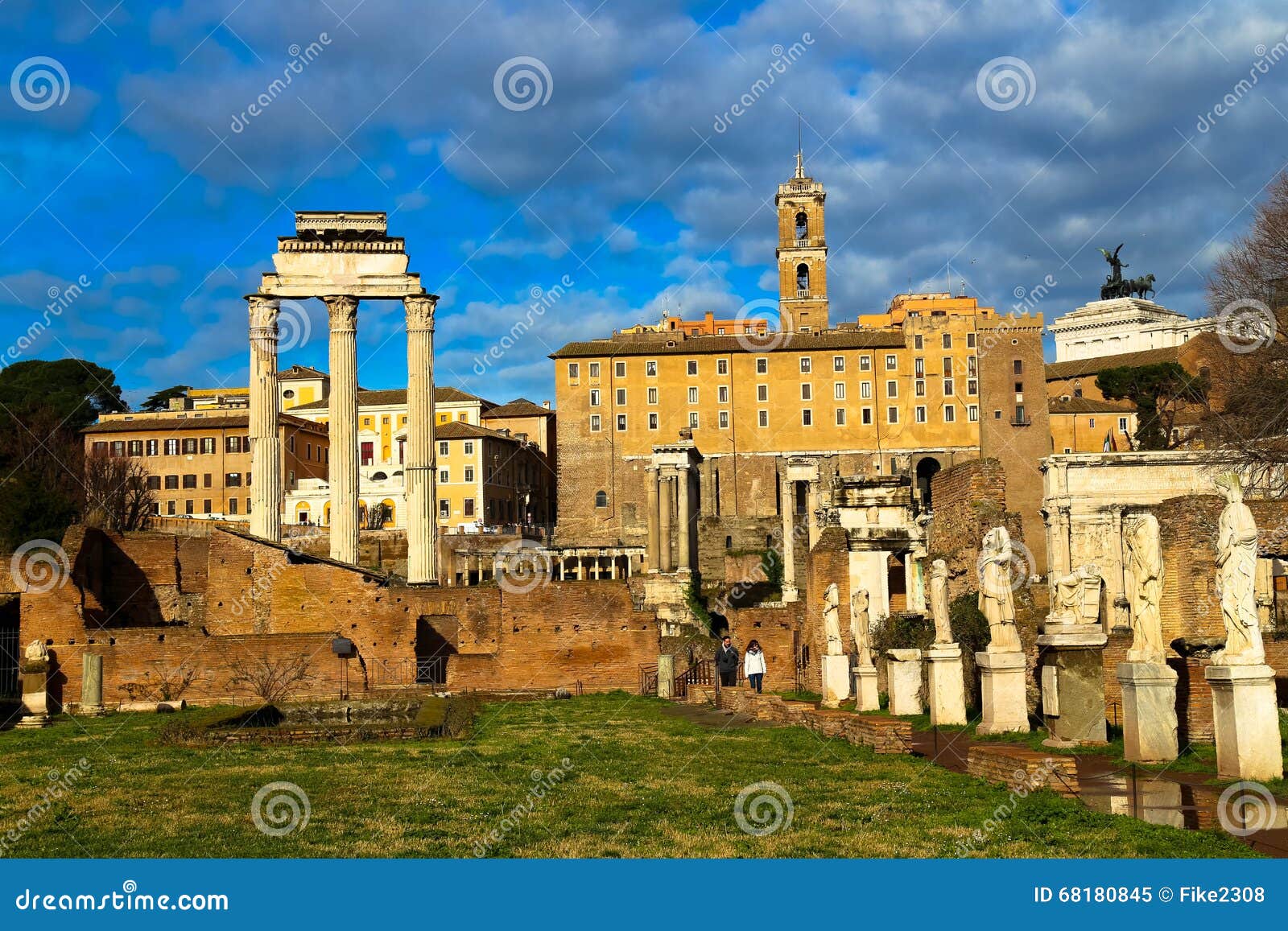 The Roman Forum editorial image. Image of place, building - 68180845