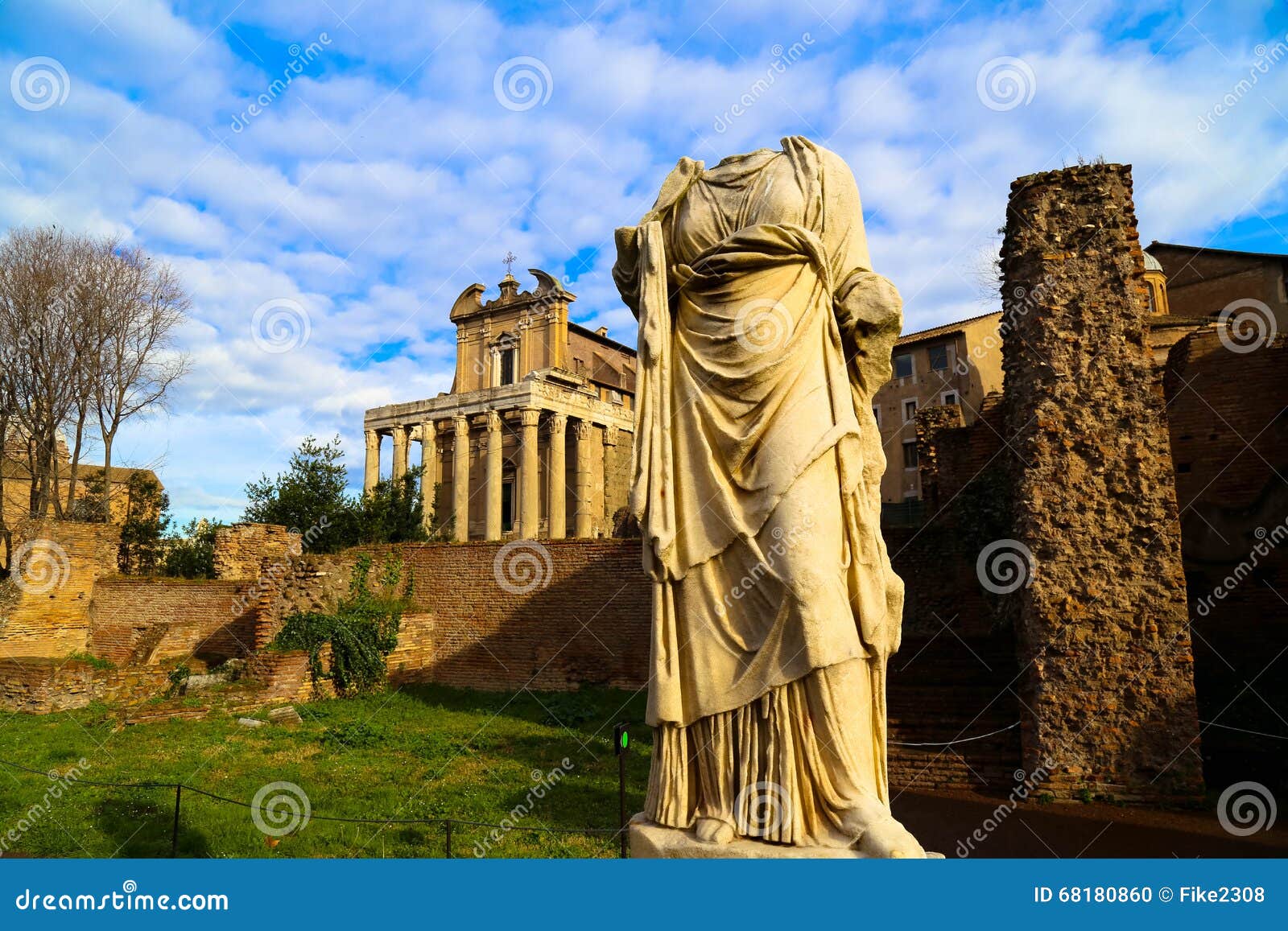 The Roman Forum stock photo. Image of roman, government - 68180860