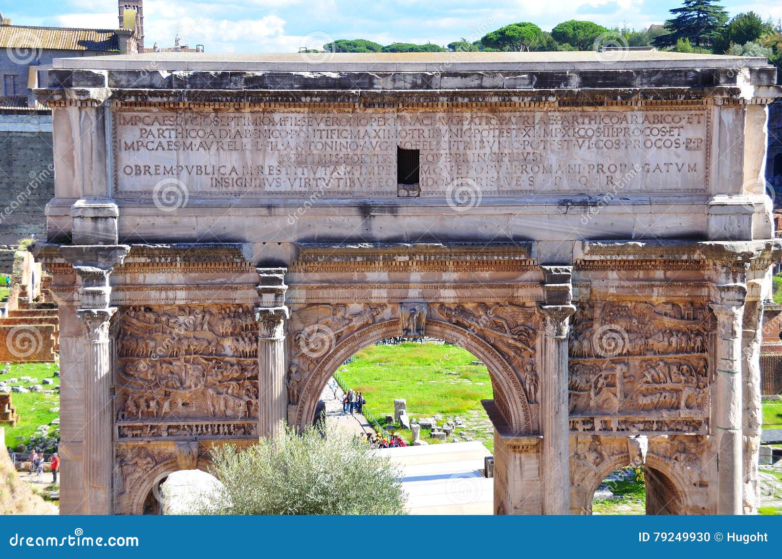 Roman Forum, Rome Italy editorial image. Image of column - 79249930