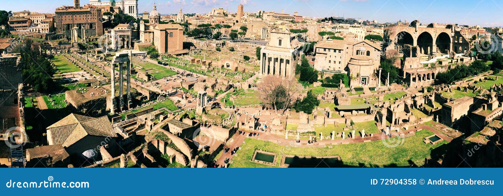 Roman Forum editorial stock photo. Image of indoor, interior - 72904358