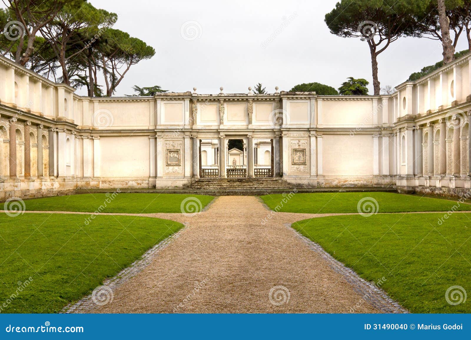 Roman Garden Stock Photo - Image: 31490040