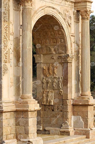 Roman Gate stock image. Image of severus, ancient, building - 485215