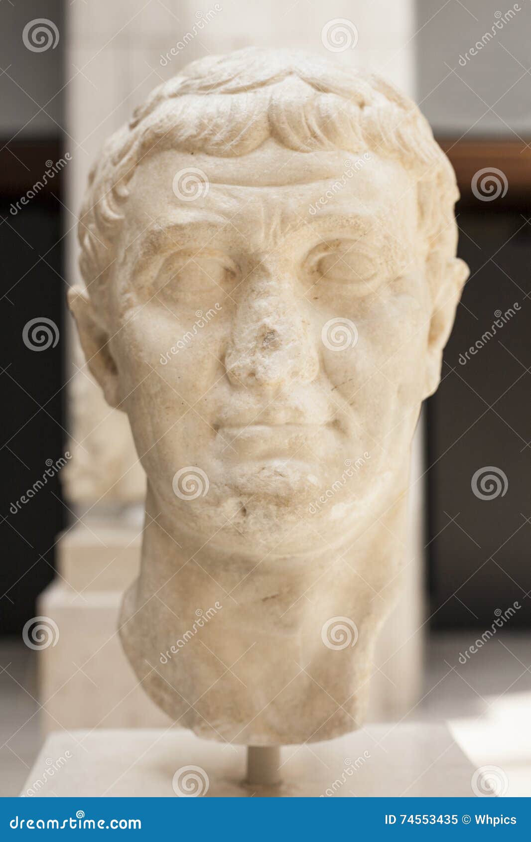 Roman General Mark Antony imagem de stock. Imagem de retrato - 74553435