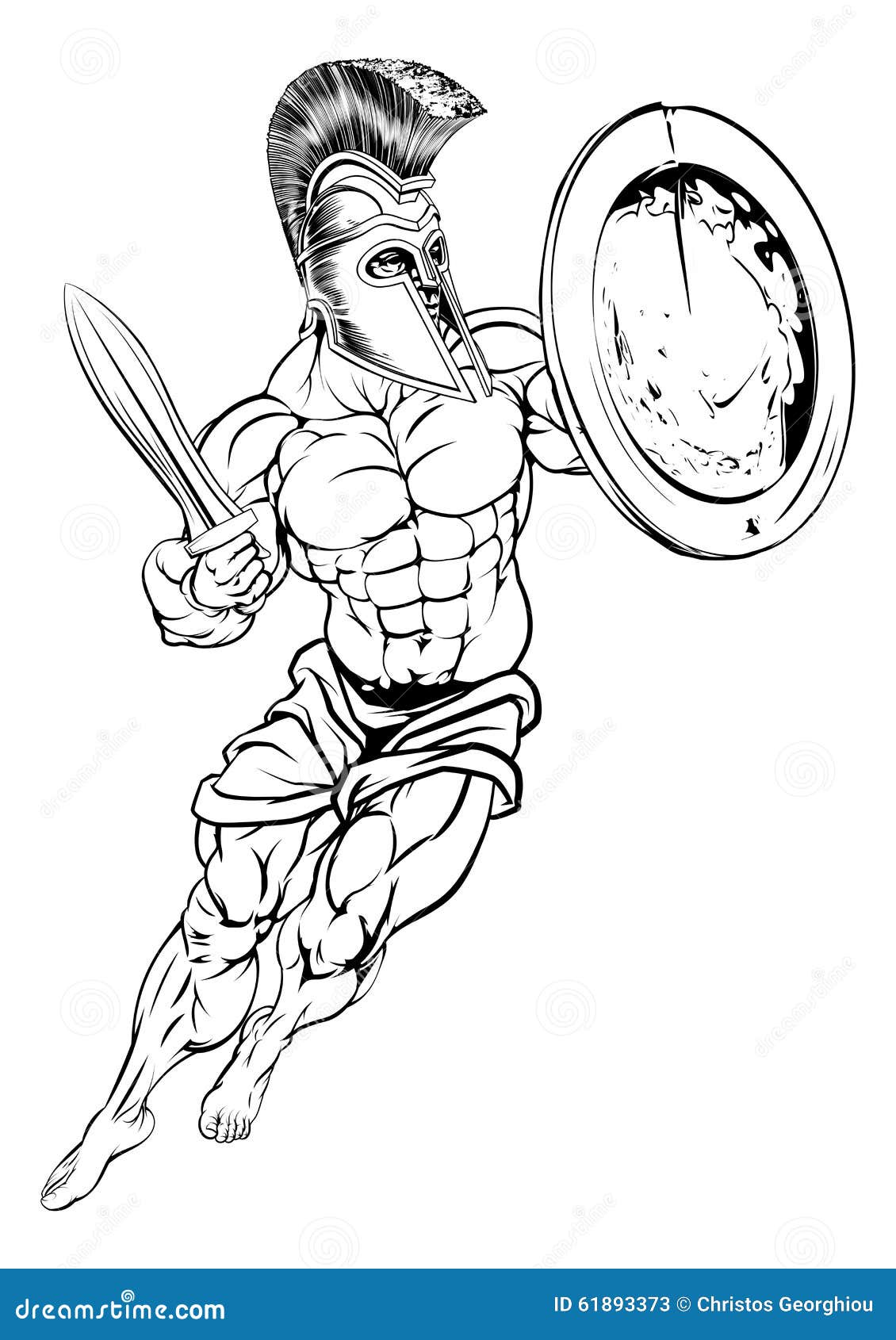 Roman Gladiator Drawings