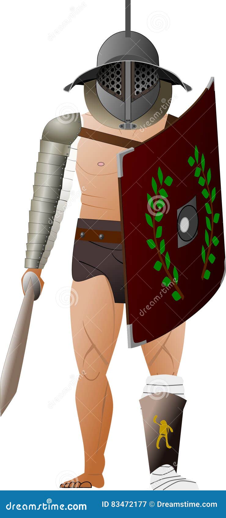 Murmillo Gladiator Armor