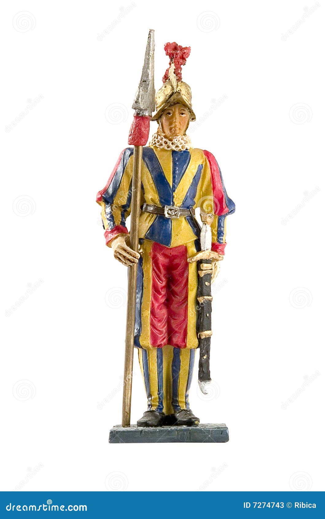 Roman guard stock image. Image of grenadier, statue, steel - 7274743