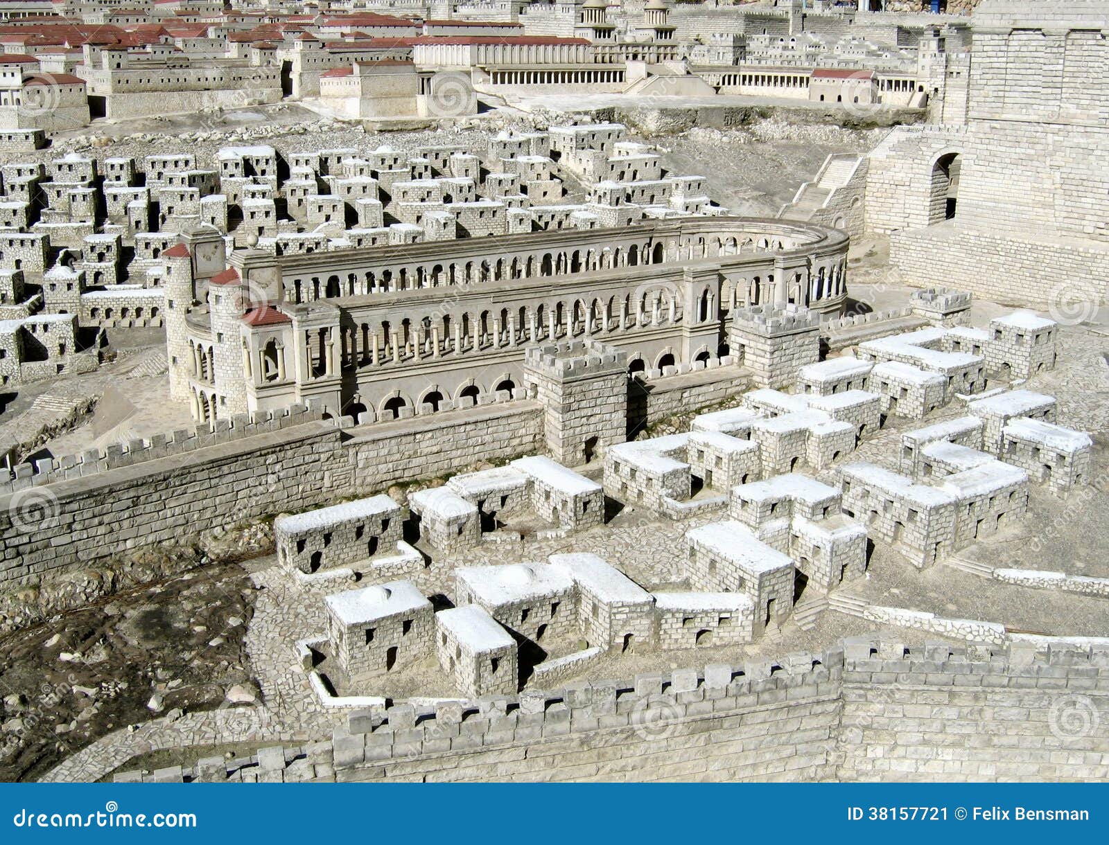 Roman Hippodrome stock image. Image of wailing, palestine - 38157721