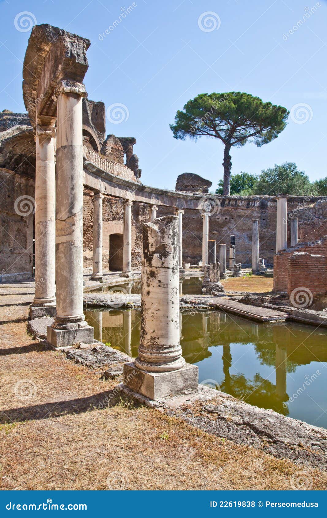 Roman kolonner arkivfoto. Bild av landmärke, kolonner - 22619838