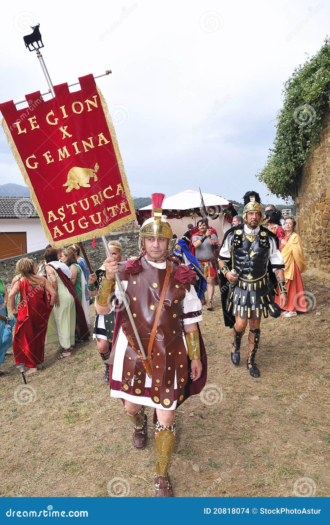 Roman Legion. editorial stock image. Image of warrior - 20818074