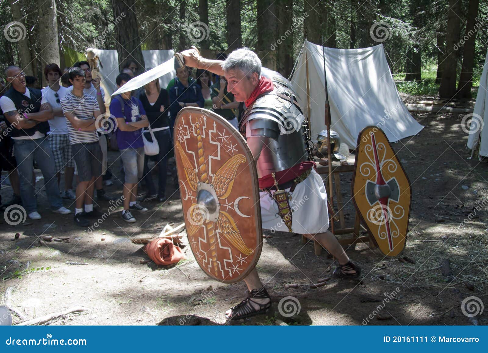 Roman legionary fights editorial photo. Image of latin - 20161111