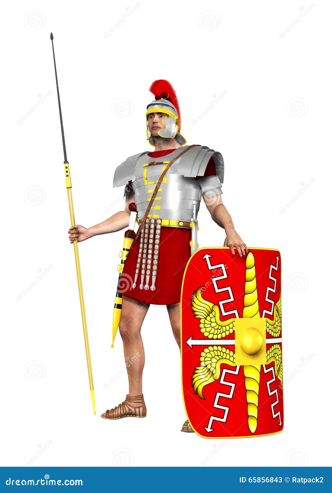 Roman Legionary stock illustration. Illustration of legionary - 65856843