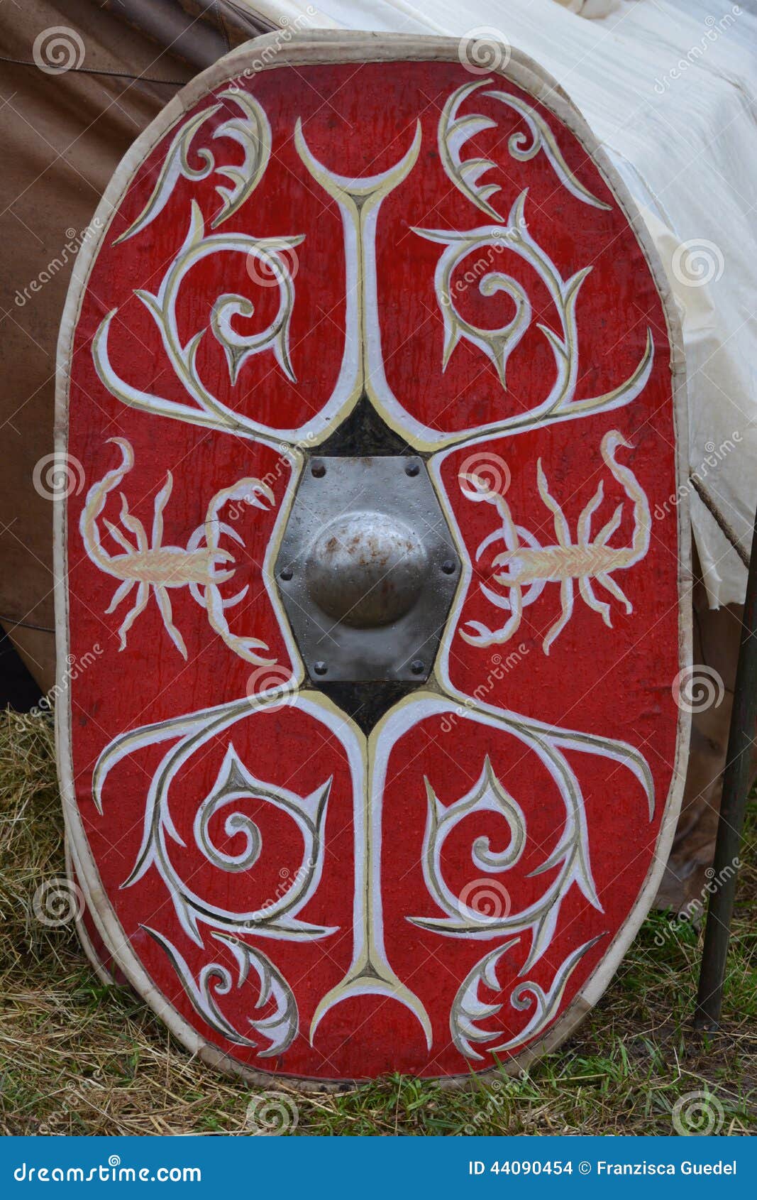 Roman Legionary Shield stock photo. Image of gladiator - 44090454