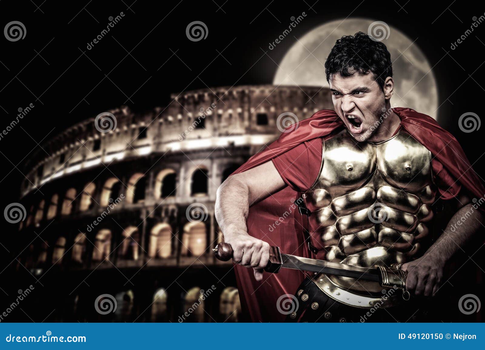 Roman legionary soldier stock photo. Image of historical - 49120150