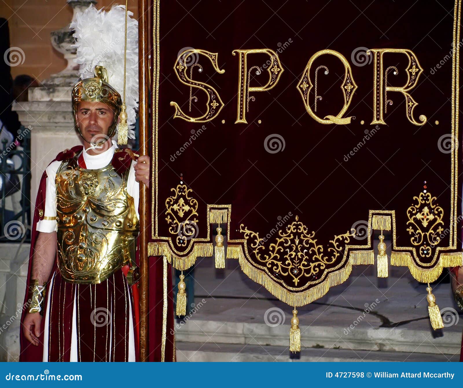 Roman Legionnaire editorial stock photo. Image of standard - 4727598