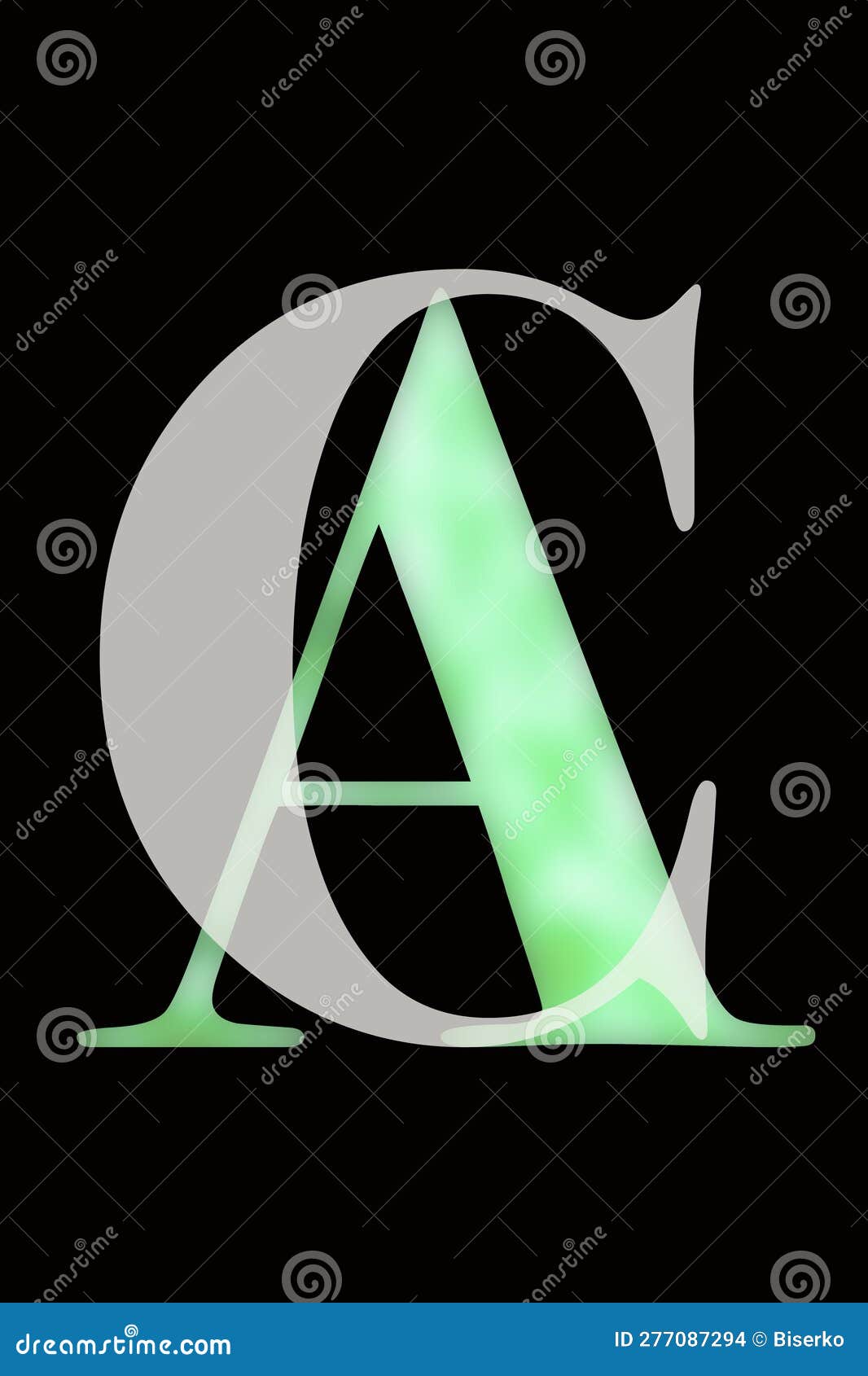 Roman Letters Chiseled In Marble Stone. Vector Illustration ...