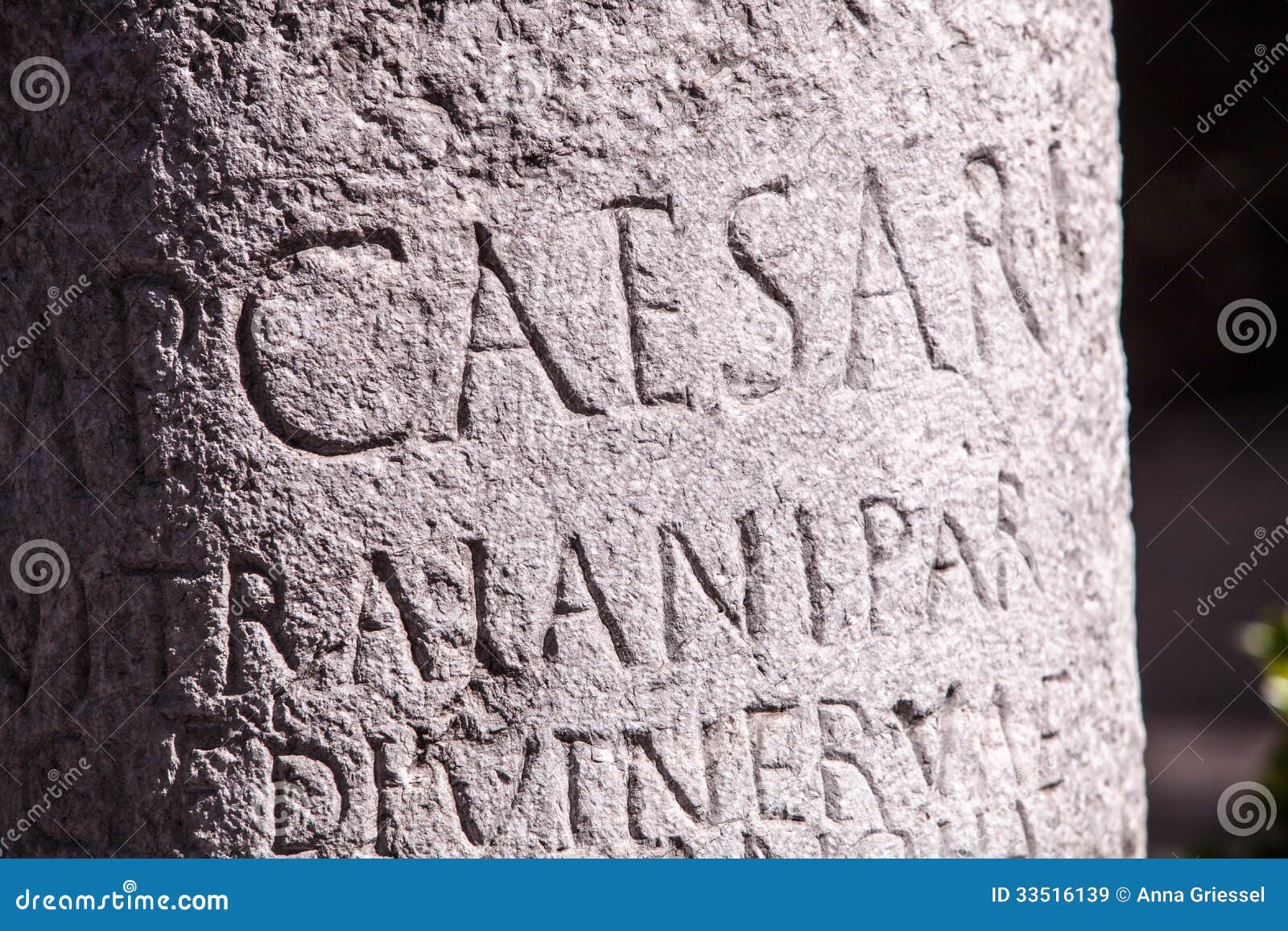 Roman Milestone Used By The Romans In The Roads Of The Empire To Inform ...