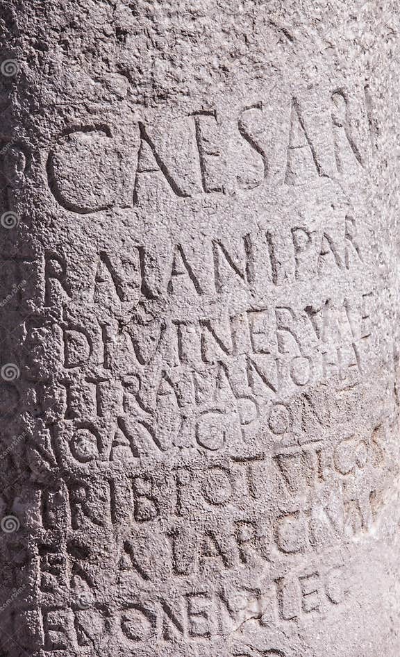 Roman Milestone stock photo. Image of roman, stone, turkish - 33516146