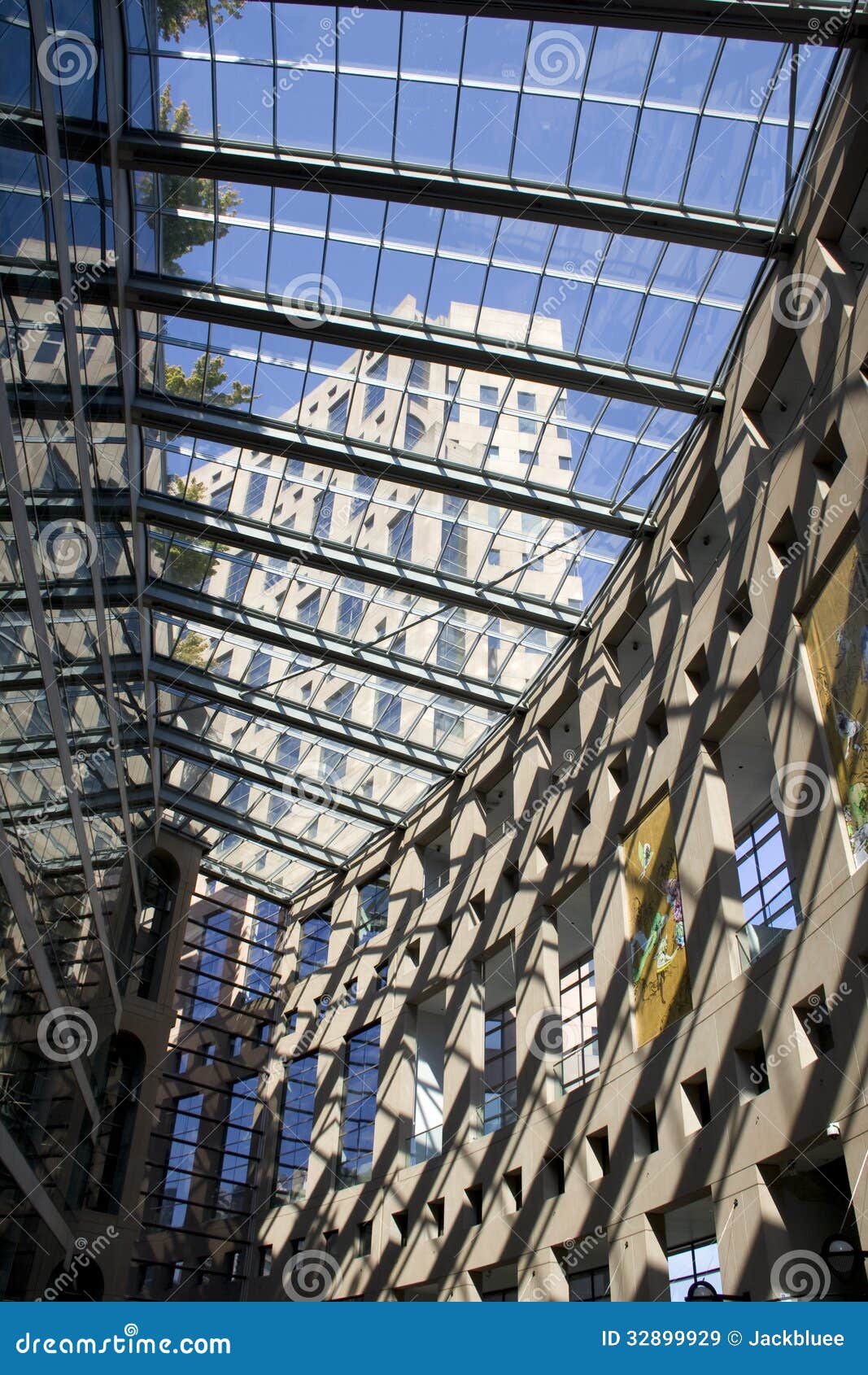 Roman and Modern Architecture Stock Image - Image of canada, vancouver ...