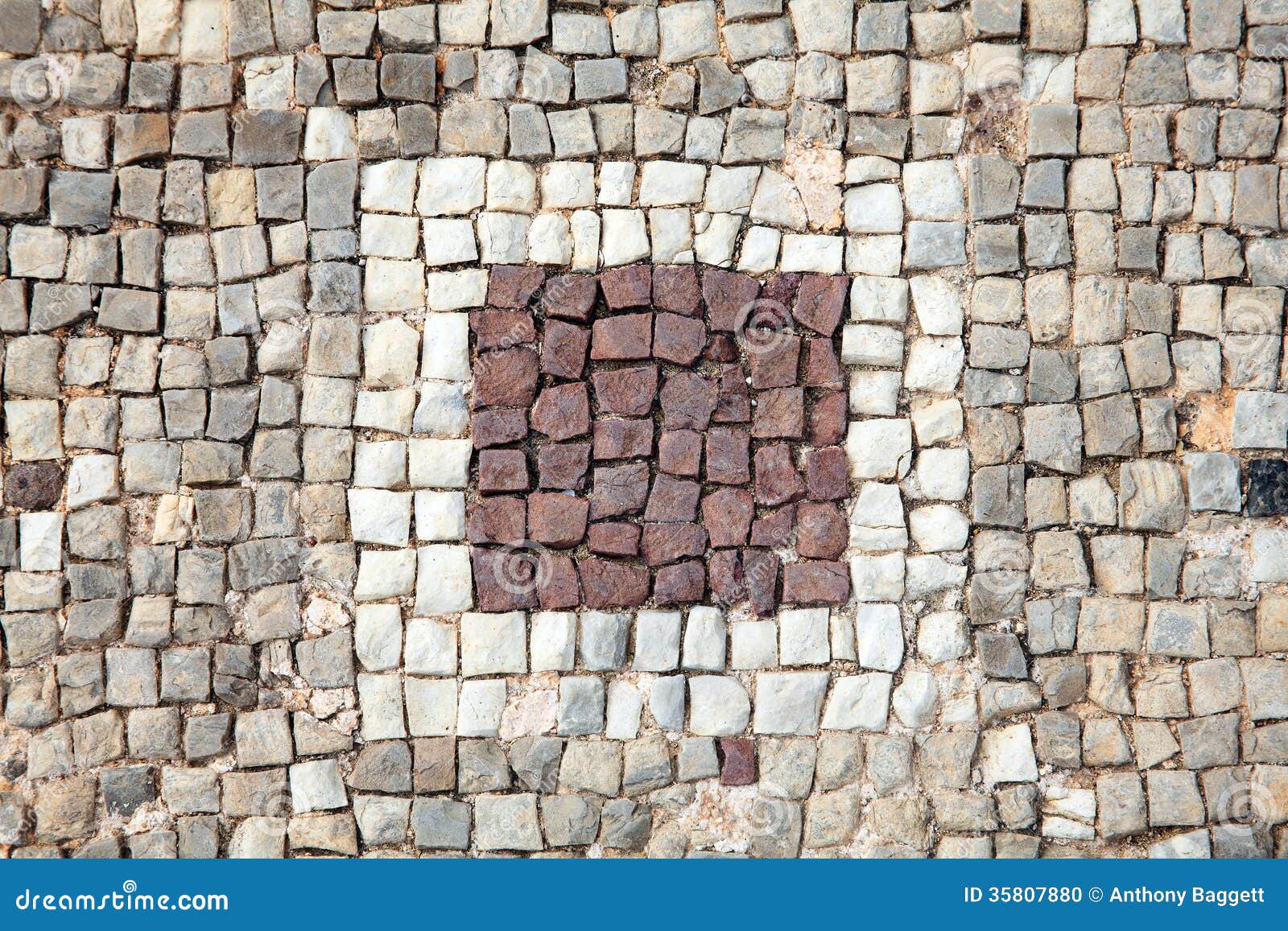 Roman Mosaic Border Stock Photo - Image: 35807880