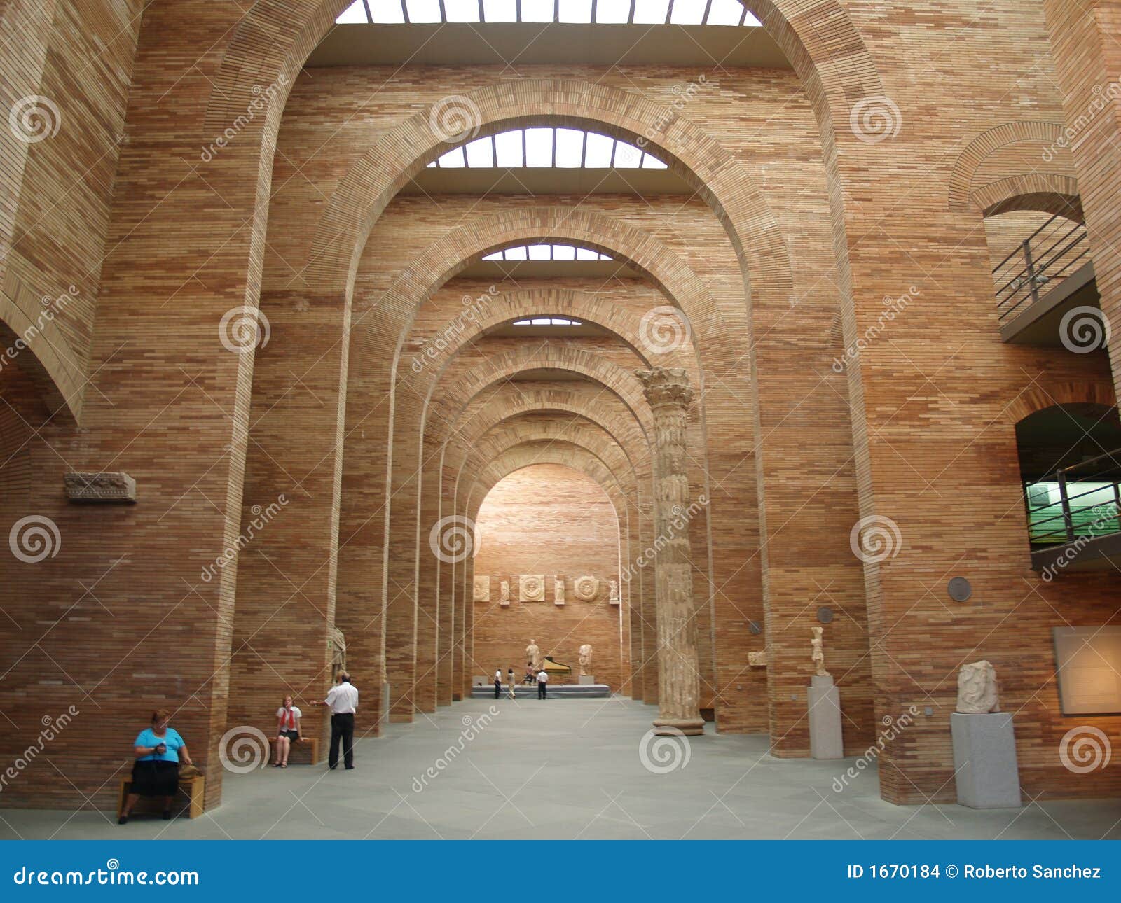Roman museum editorial stock image. Image of high, visitor - 1670184