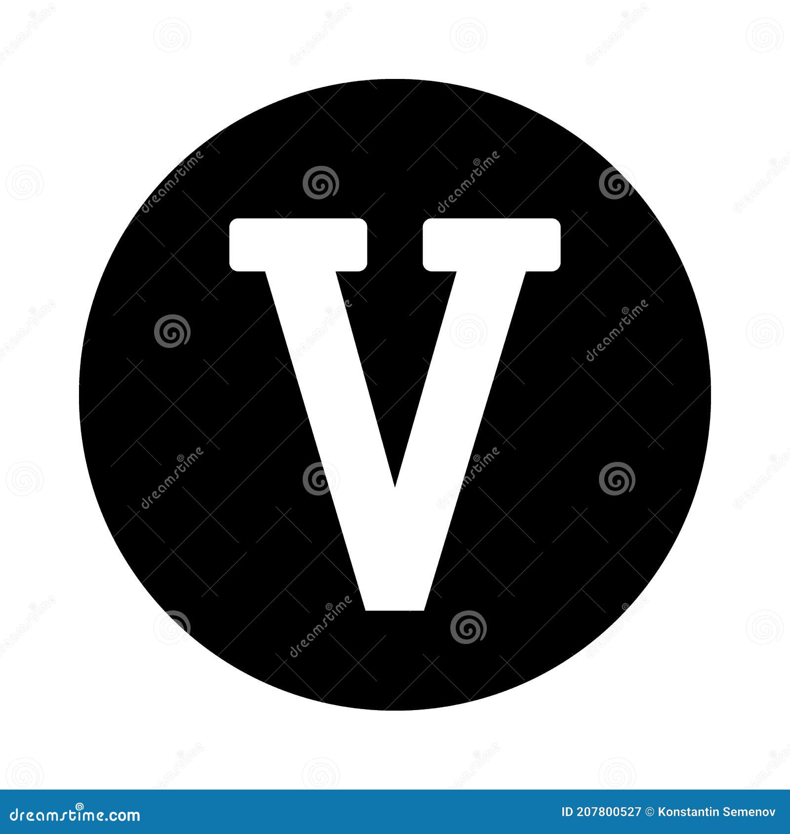 Roman Numeral Five Stock Illustration | CartoonDealer.com #207800527