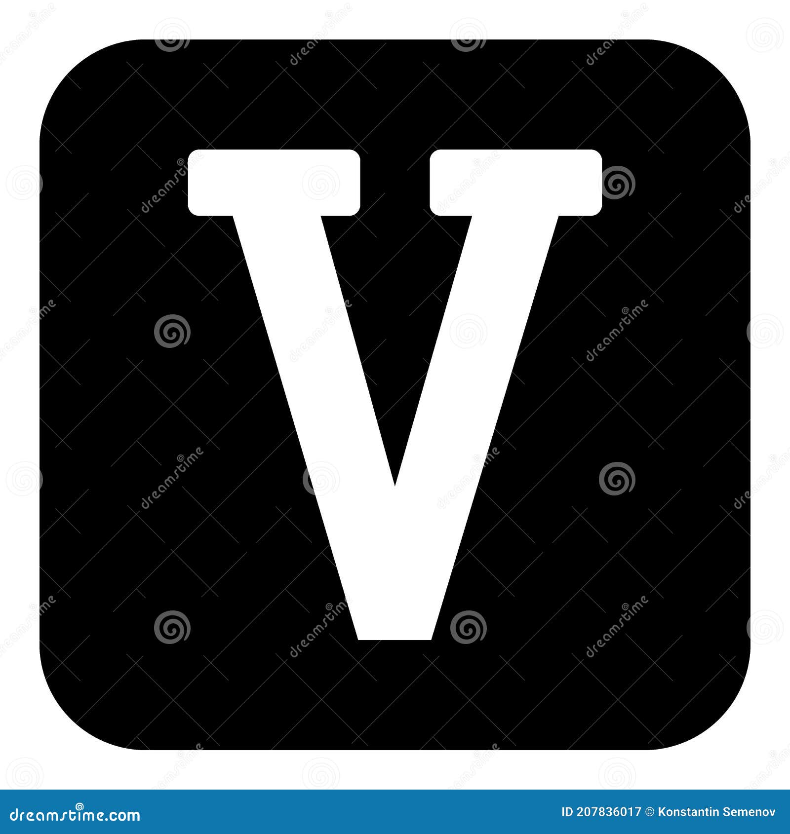 Roman Numeral Five Stock Illustration | CartoonDealer.com #207836017