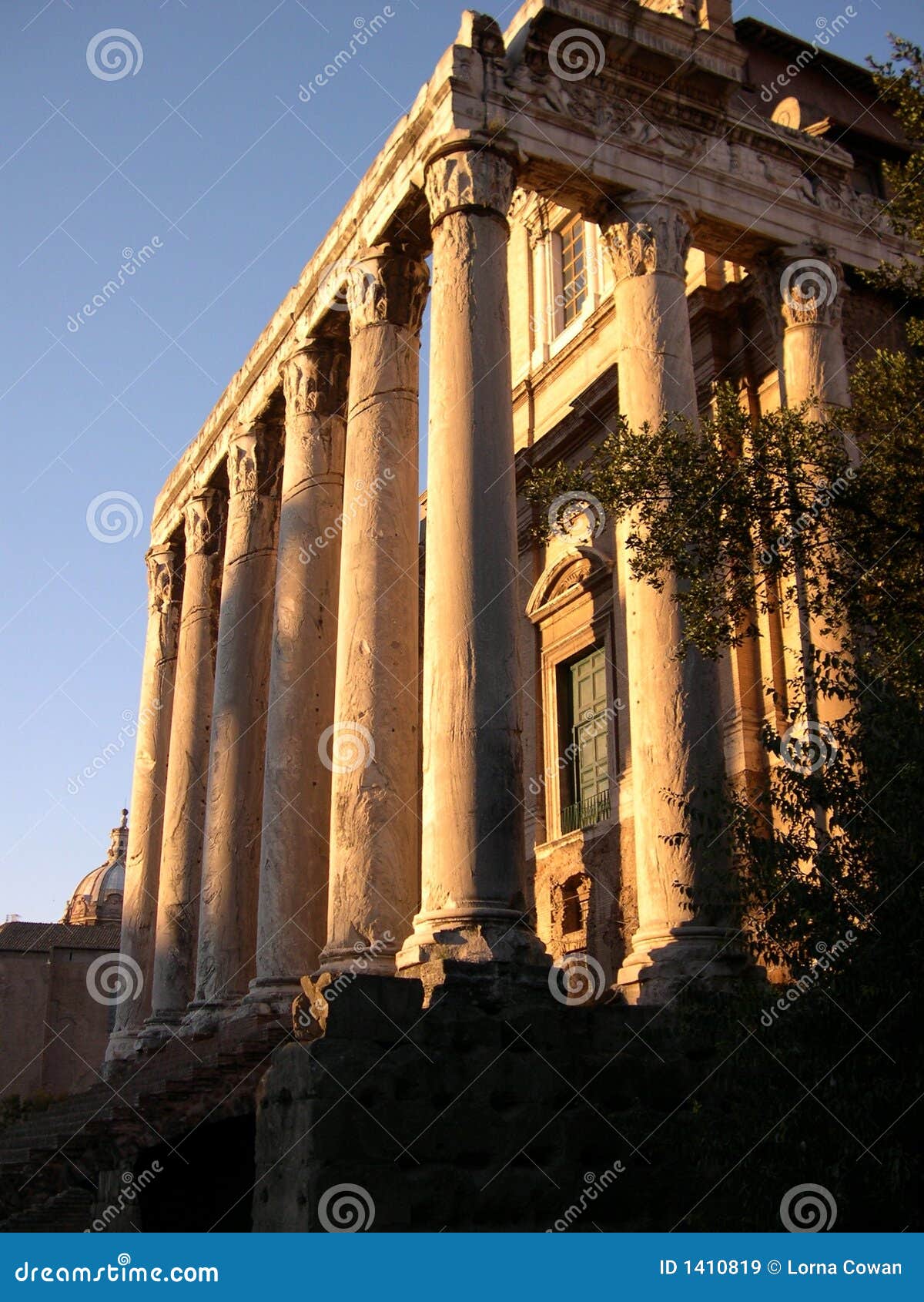 Roman Pantheon stock image. Image of ruins, roman, pantheon - 1410819