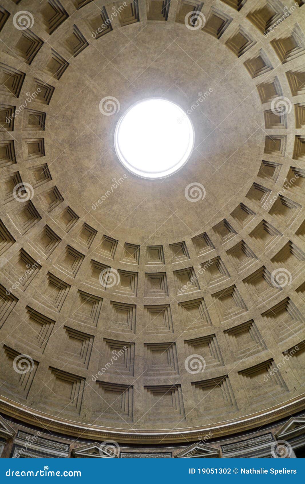 Roman Pantheon Eye stock photo. Image of architecture - 19051302