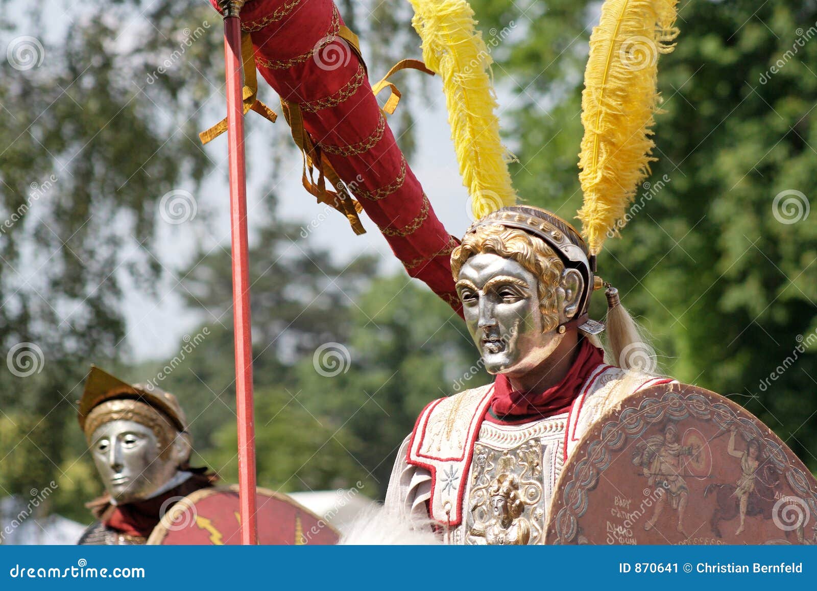 Roman Parade Mask Stock Image | CartoonDealer.com #870619