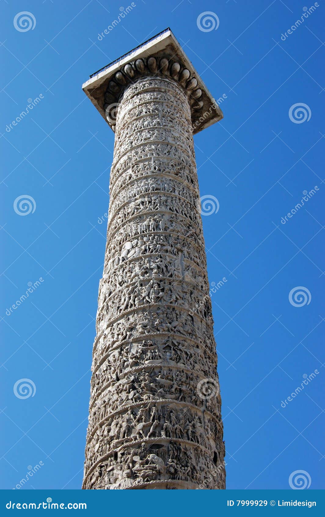 Roman pole stock image. Image of italy, blue, architecture - 7999929