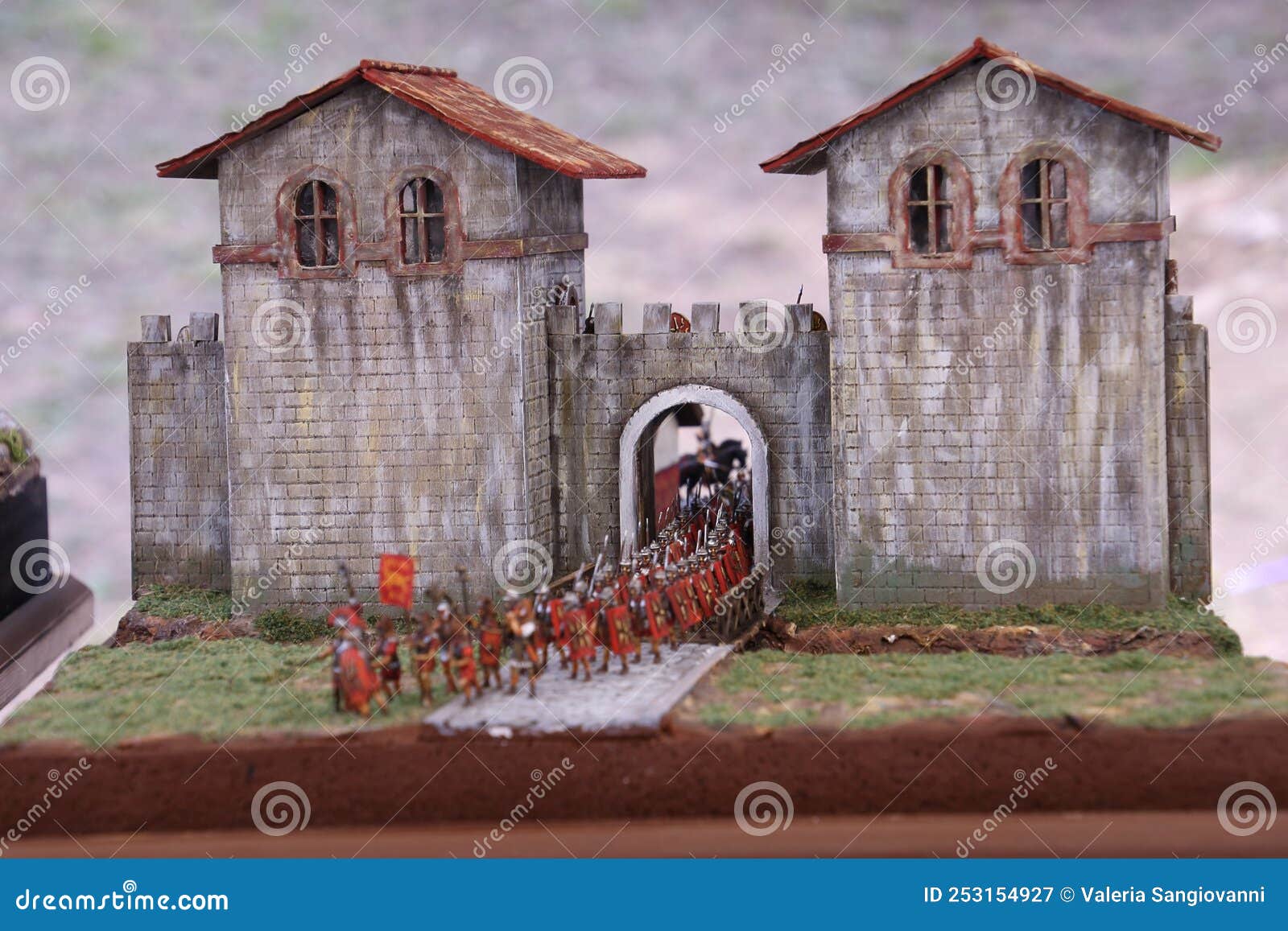 Roman Reconstructions: Image of an Army of the VIII Legion Stock Image ...