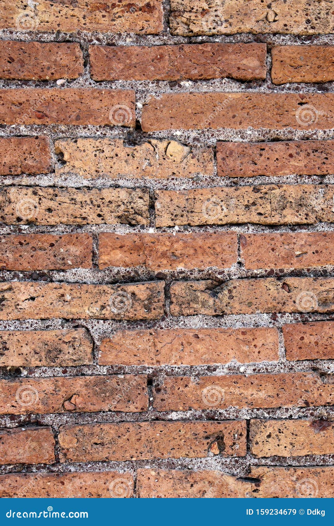 Roman Red Brick Background stock image. Image of full - 159234679