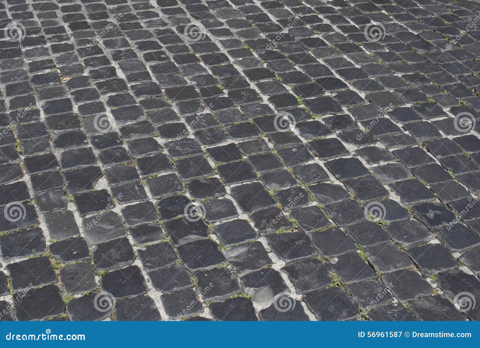 Roman Road stock image. Image of itatly, path, cobblestone - 56961587