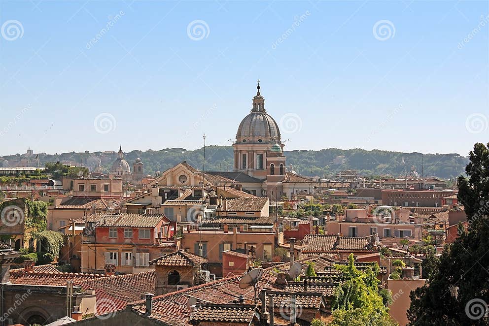 Roman roofs stock photo. Image of roman, roof, italy - 10271890