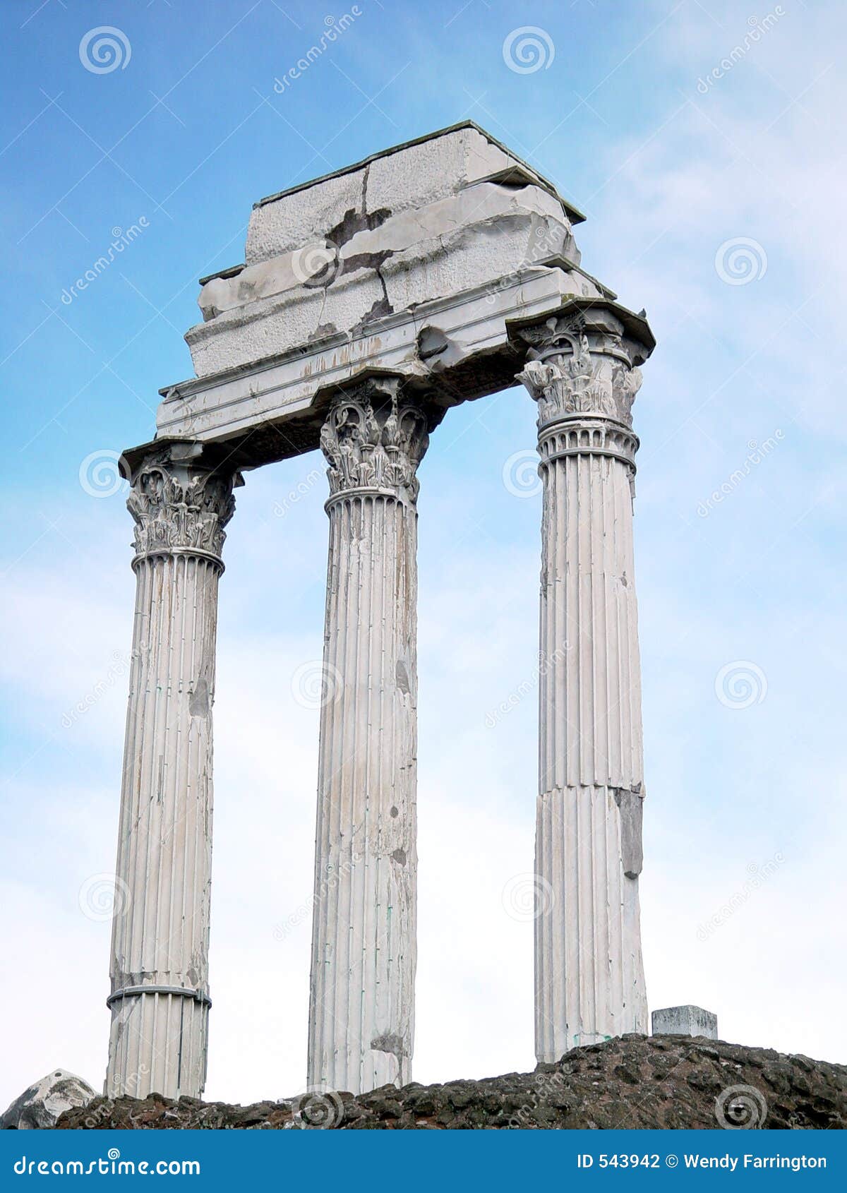 Roman Ruins Stock Photo | CartoonDealer.com #543942