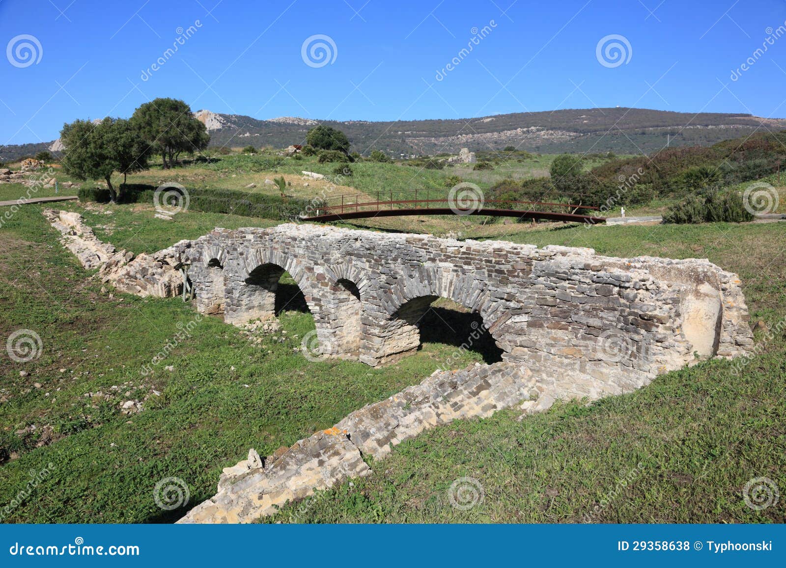Roman Ruins in Southern Spain Stock Photo - Image of ruin, antique ...