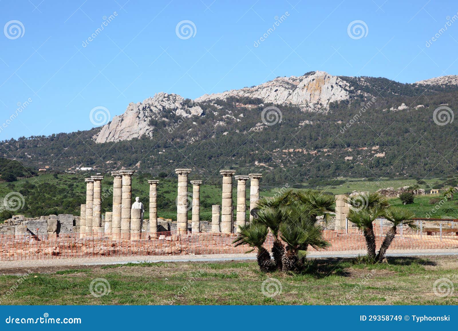 Roman Ruins in Southern Spain Stock Image - Image of ruin, antique ...