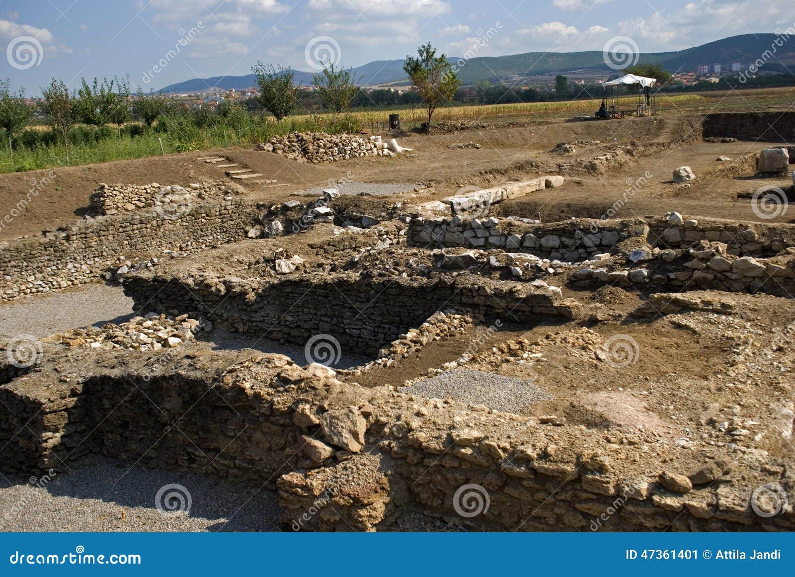 Kosovo - Ulpiana - Ancient Roman City Royalty-Free Stock Photo ...
