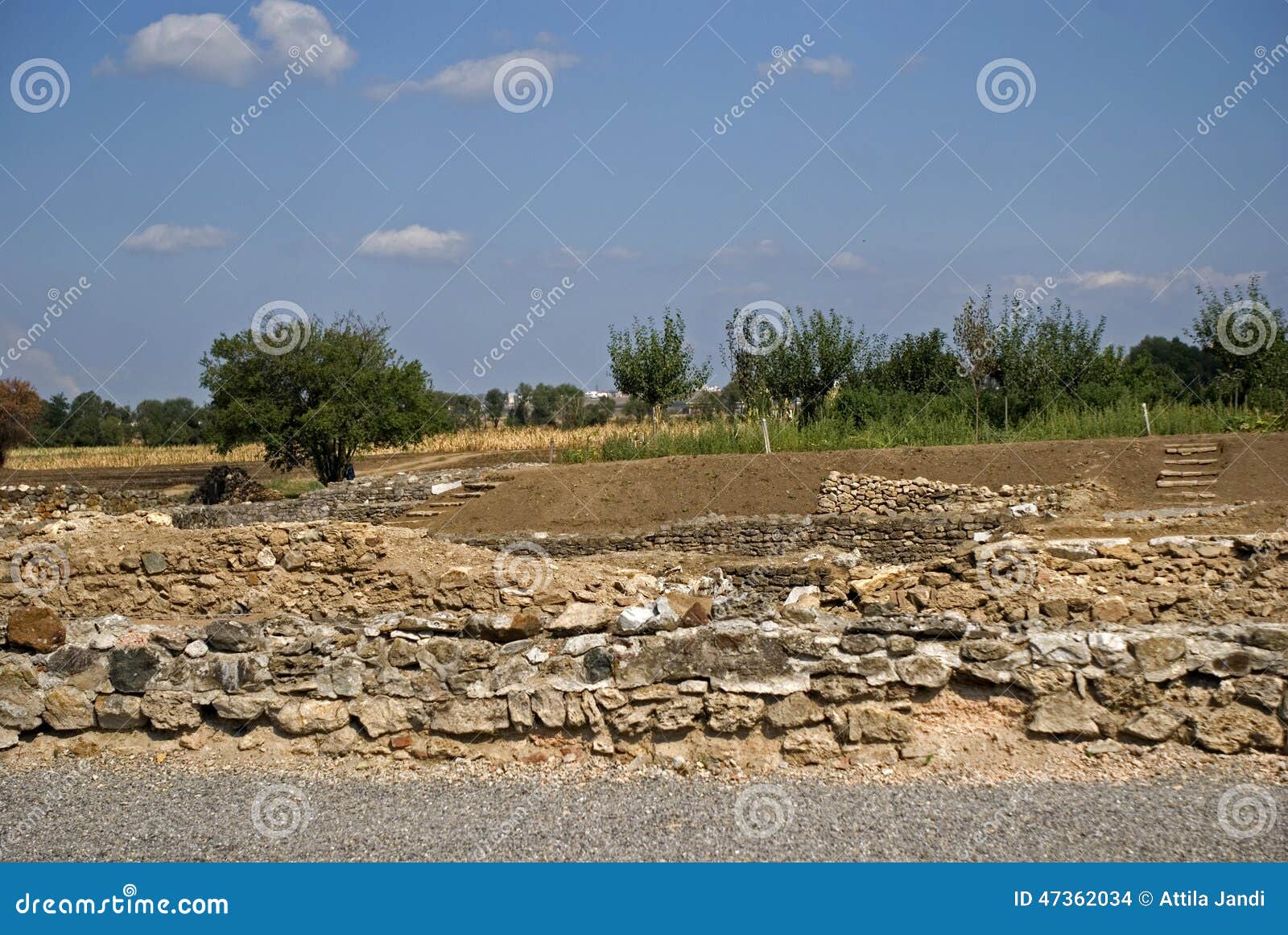 Kosovo - Ulpiana - Ancient Roman City Royalty-Free Stock Photo ...