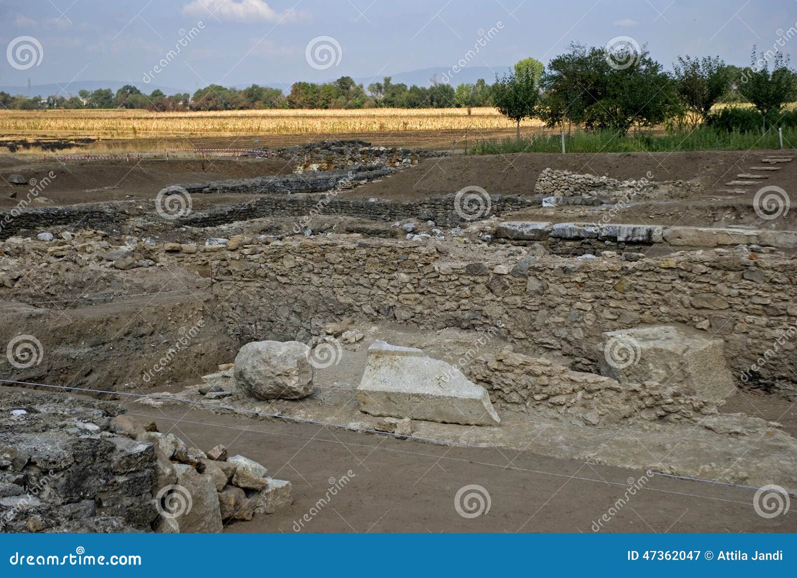 Kosovo - Ulpiana - Ancient Roman City Royalty-Free Stock Photo ...