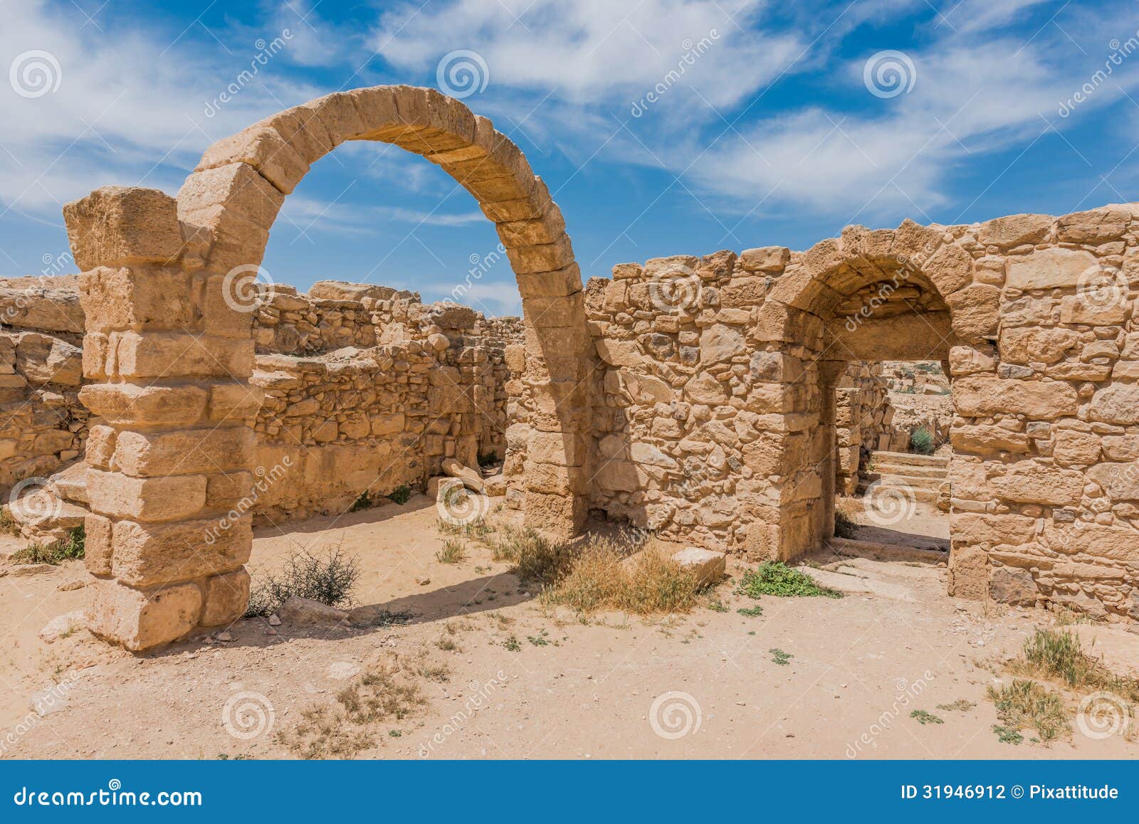 Roman Ruins Of Histria Citadel - Romania Stock Image | CartoonDealer ...