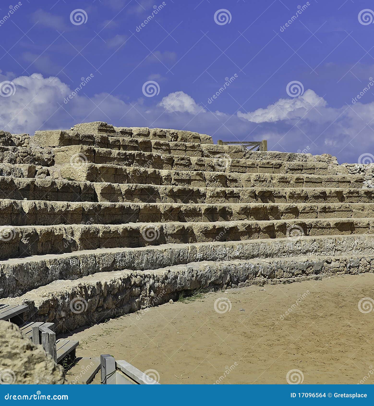 Roman Seating stock photo. Image of attraction, archeology - 17096564